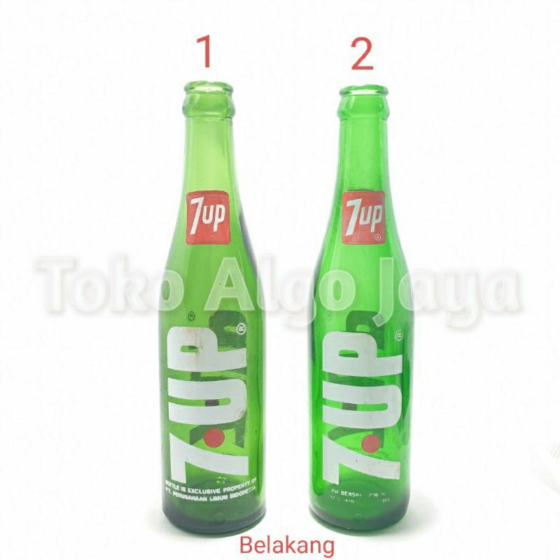 Jual Botol 7 UP botol minuman lama jadul lawas vintage | Shopee Indonesia