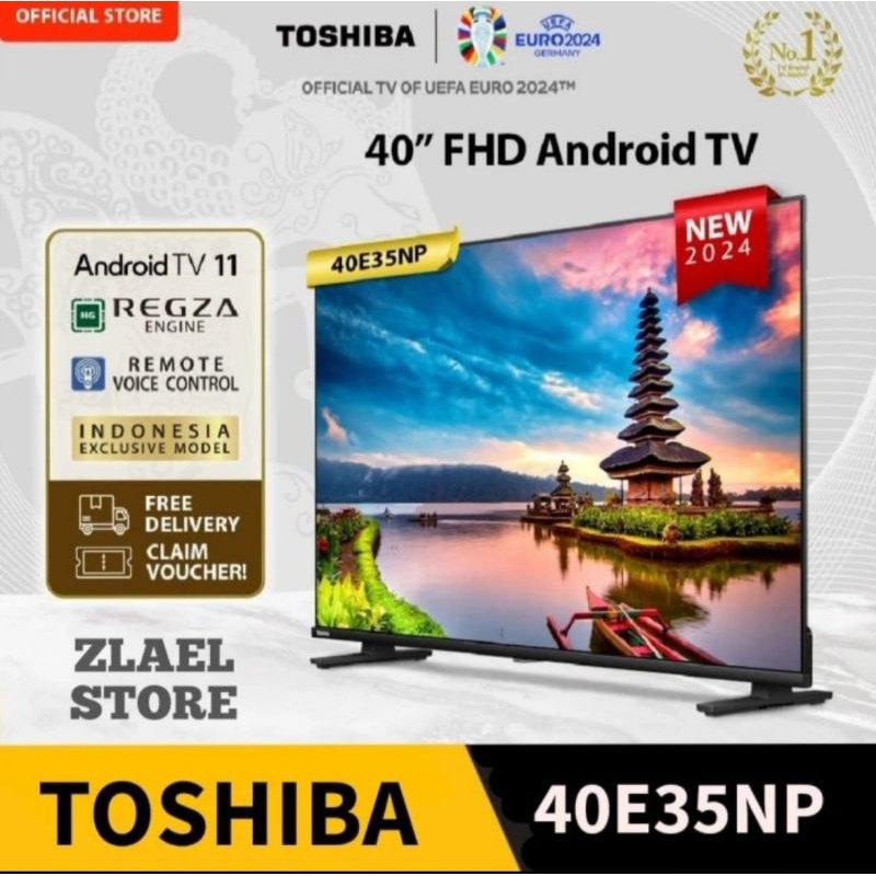 Jual ANDROID TV 40 INCH TOSHIBA 40E35NP smart tv 40" Digital Toshiba ...