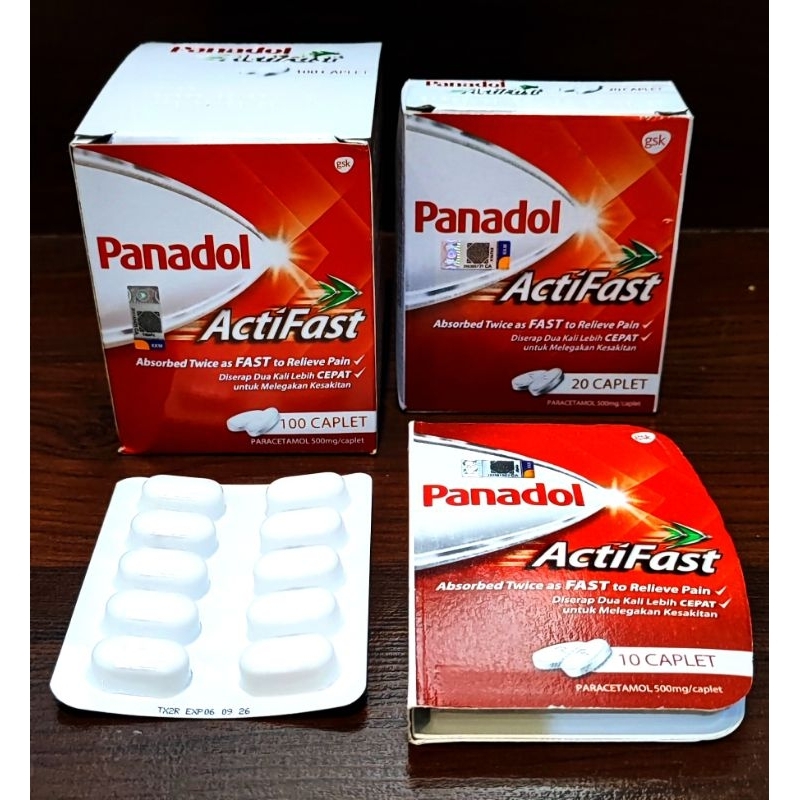 Jual PANADOL ACTIFAST FAST TO RELIEF PAIN | Shopee Indonesia
