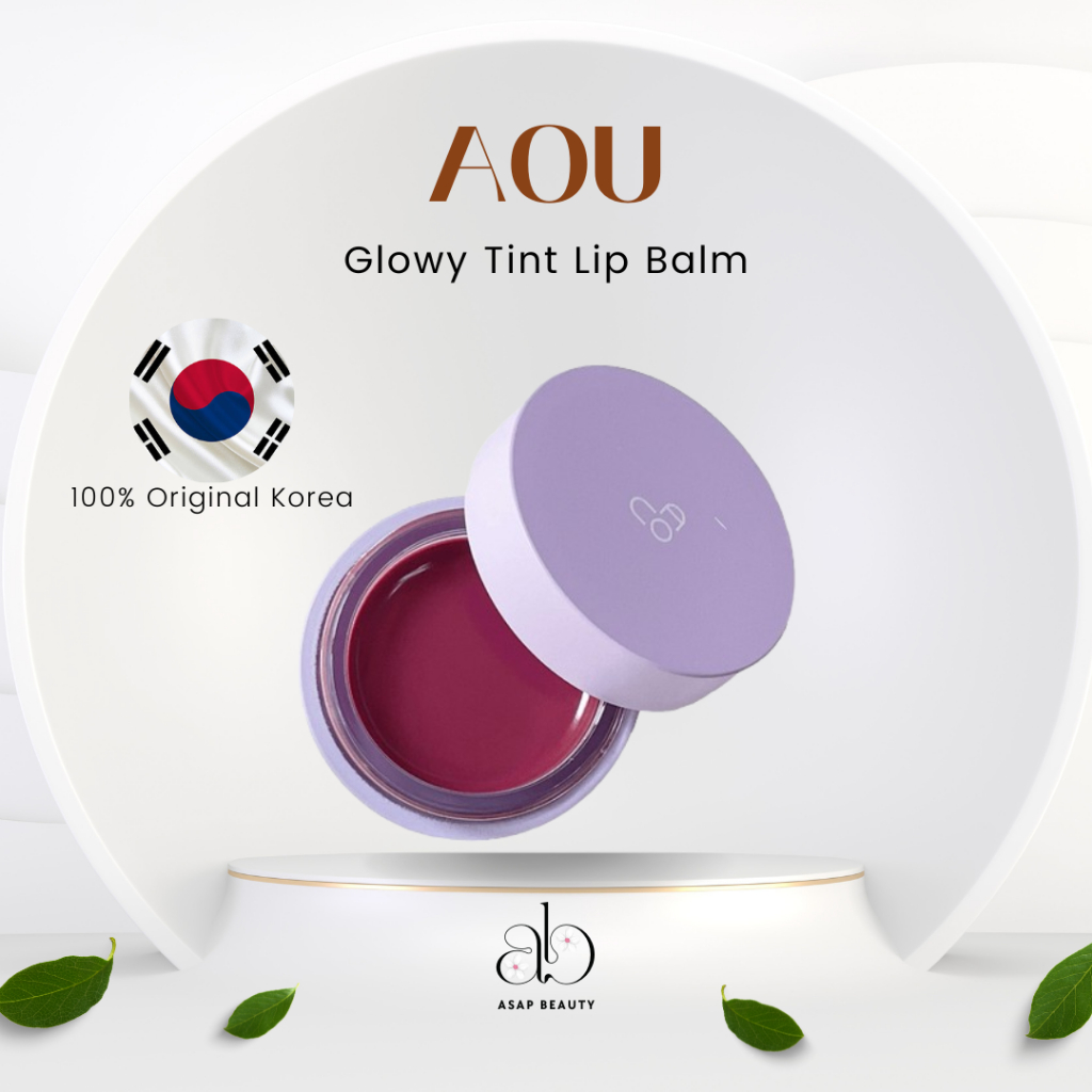 Jual [READY - New Shade] AOU Glowy Tint Lip Balm/ AOU Cosmetics/ Jennie ...