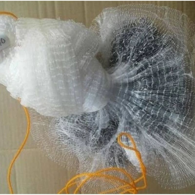 Jual Jala Lempar Ikan/Udang senar 12 Feet 3,6 m lubang 3/4 inc siap ...