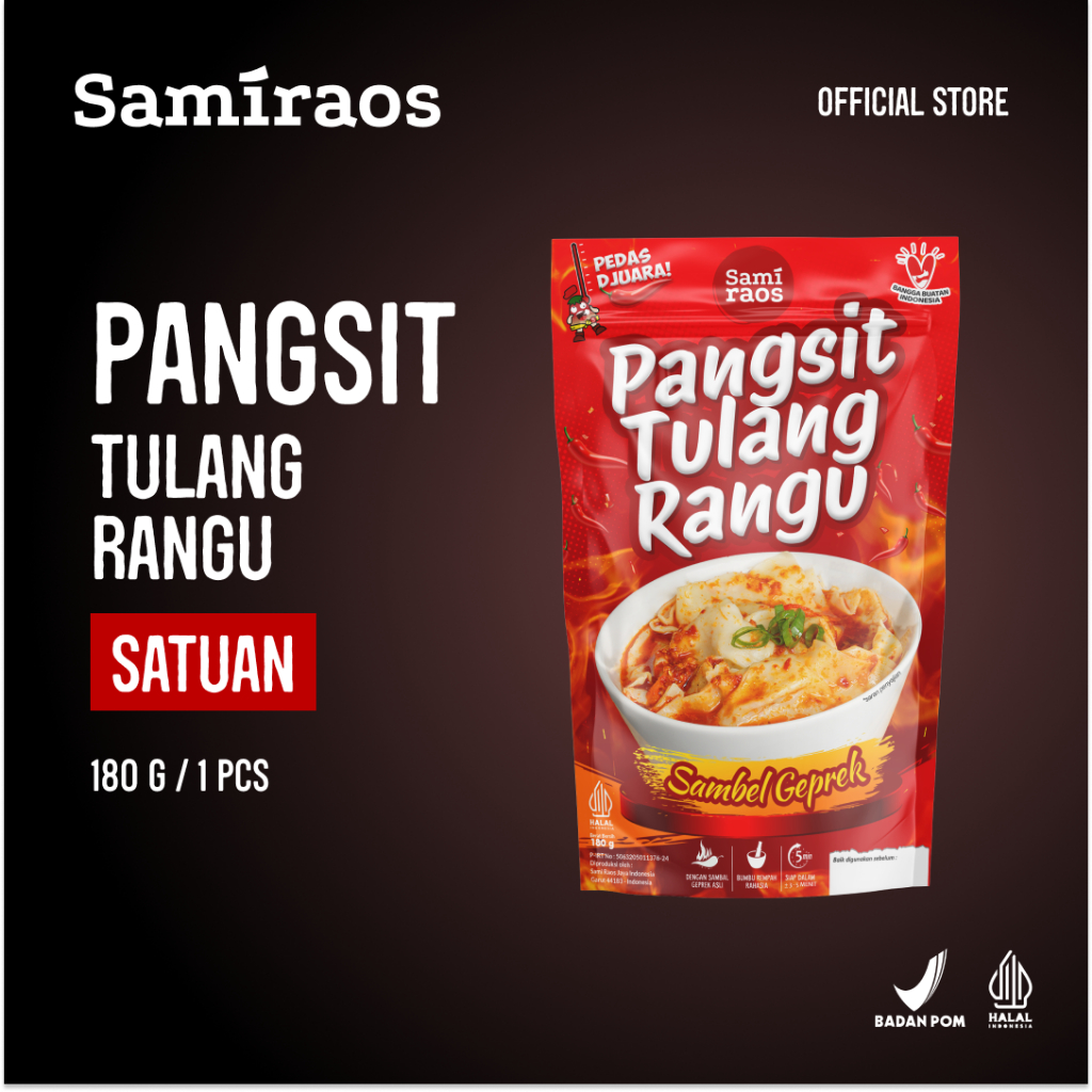 Jual SAMI RAOS - Pangsit Tulang Rangu | Shopee Indonesia