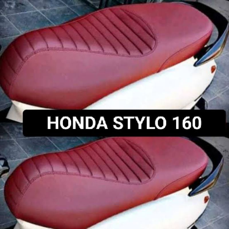 Jual Sarung Jok Honda Stylo 160 Custom Caferacer Langsung Pasang Pakai ...