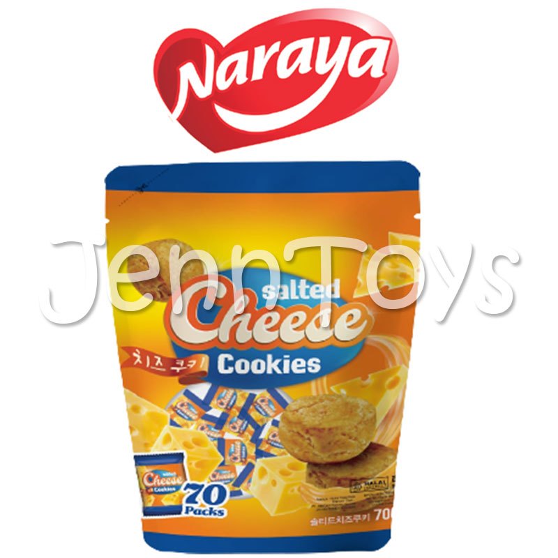 Jual SALTED CHEESE COOKIES 9 dan 70 Packs Naraya Cookies Salted Rich ...