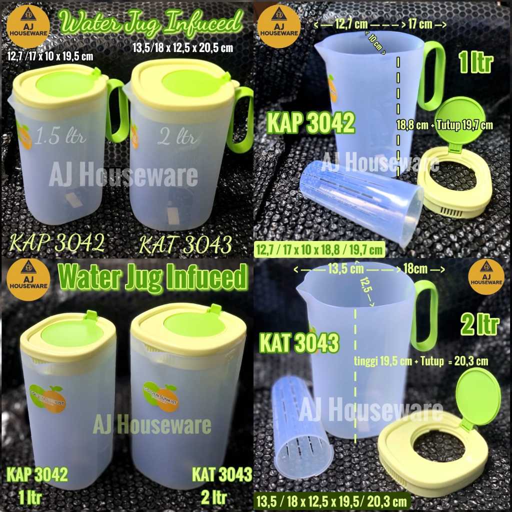 Jual KAP 3042 / KAT 3043 ESKAN PLUS SARINGAN 1500 ML DAN 2000 ML HIJAU ...