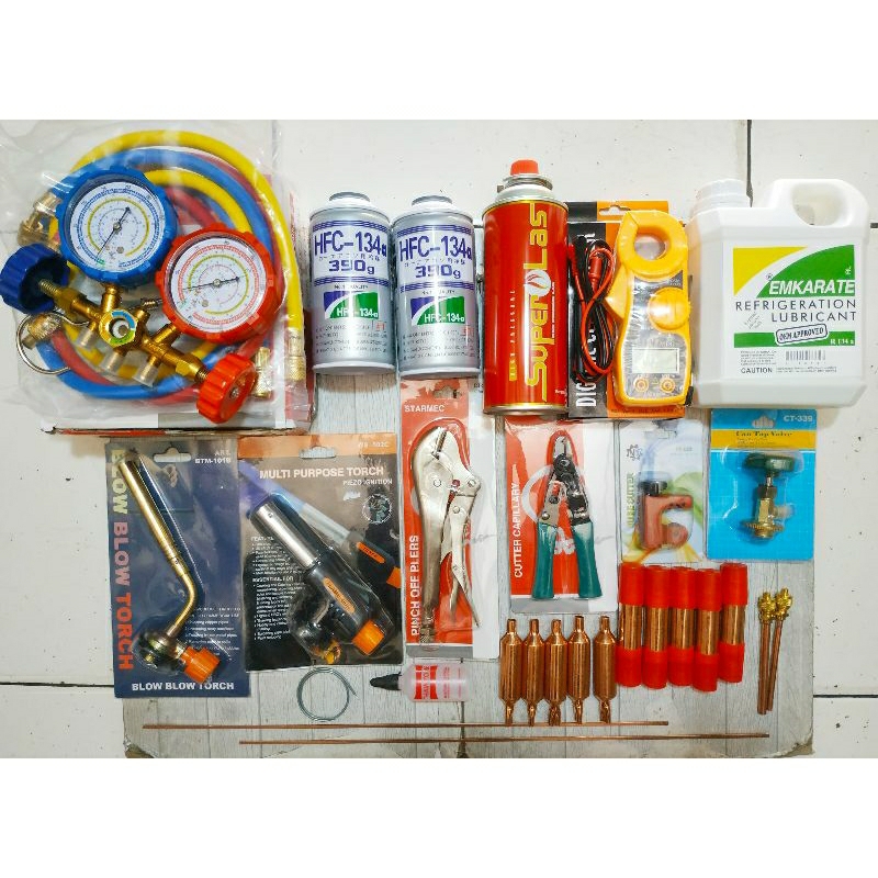 Jual Paket Alat Service Kulkas/Alat Las Lengkap bagi Pemula | Shopee ...