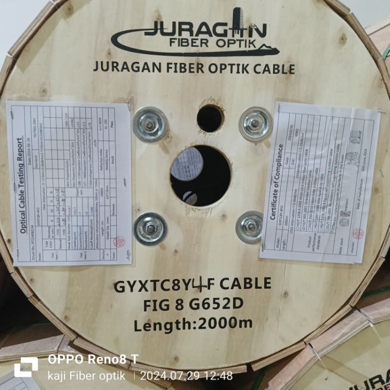 Jual kabel fig 8 4 core / kabel 4 core / kabel fiber optik | Shopee ...