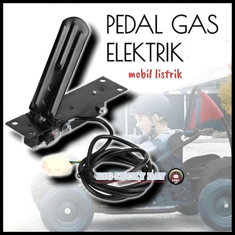 Jual PEDAL GAS ELEKTRIK UNIVERSAL 12V-80V PLAT BESI UNTUK KENDARAAN ...
