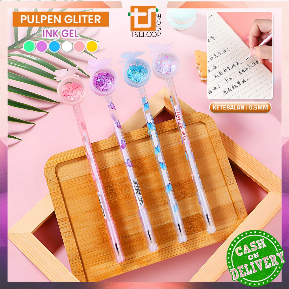 Jual OFM-A90 Pulpen Gel Bunny 0.5mm Pena Gel Pastel Alat Tulis Karakter ...