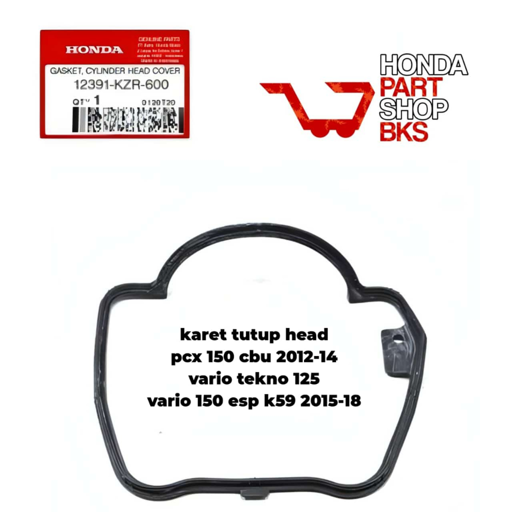 Jual 12391-KZR-600 Seal Karet Gasket Cylinder Head Cover Vario 125 Old Vario 125 150 LED PCX 125 ...