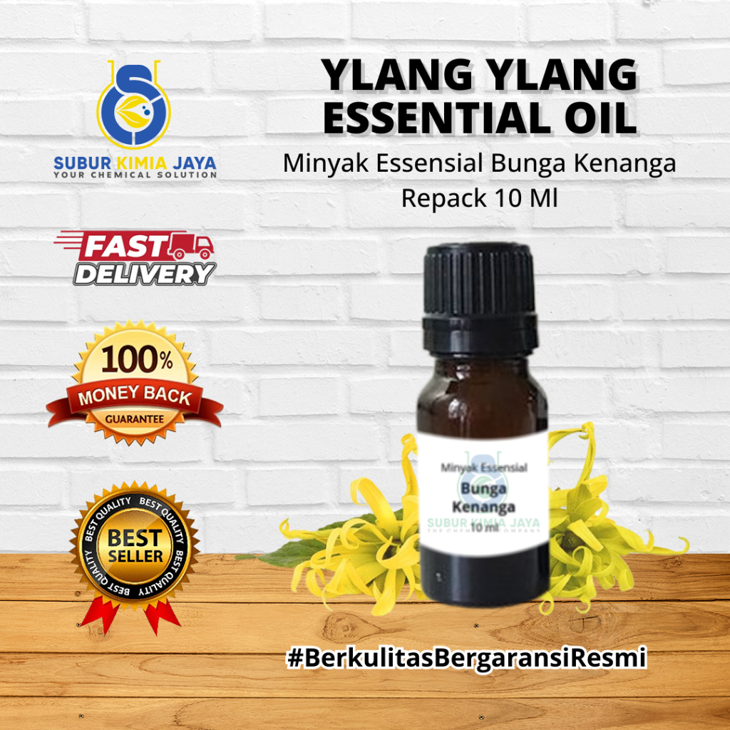 Jual Ylang Ylang Essential Oil / Minyak Essensial Bunga Kenanga 10 Ml ...