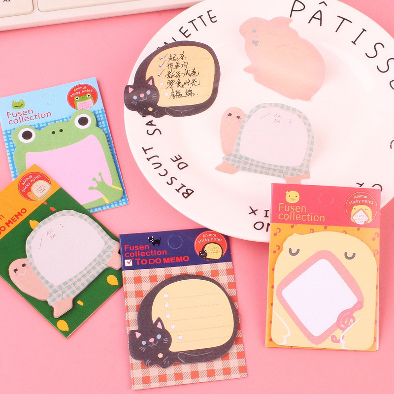 Jual STICKY NOTES MOTIF HEWAN | KERTAS MEMO KECIL | STICKY NOTE MINI ...