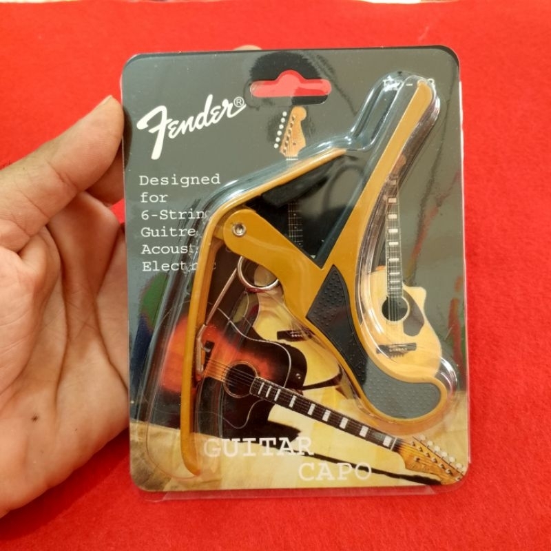 Jual CAPO GITAR FENDER BESI / JEPITAAN SENAR GITAR FENDER BESI | Shopee ...