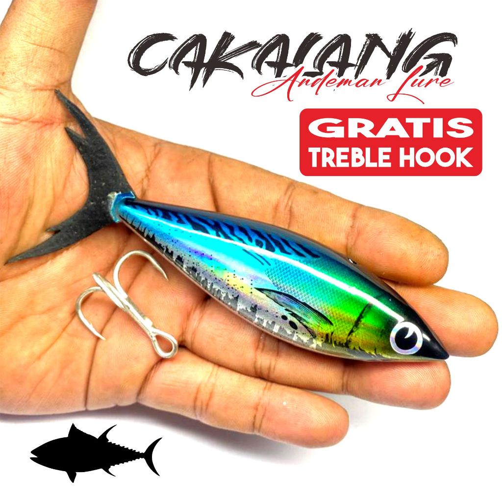 Jual Umpan mancing tuna Andeman lure 60gram 80gram | Shopee Indonesia