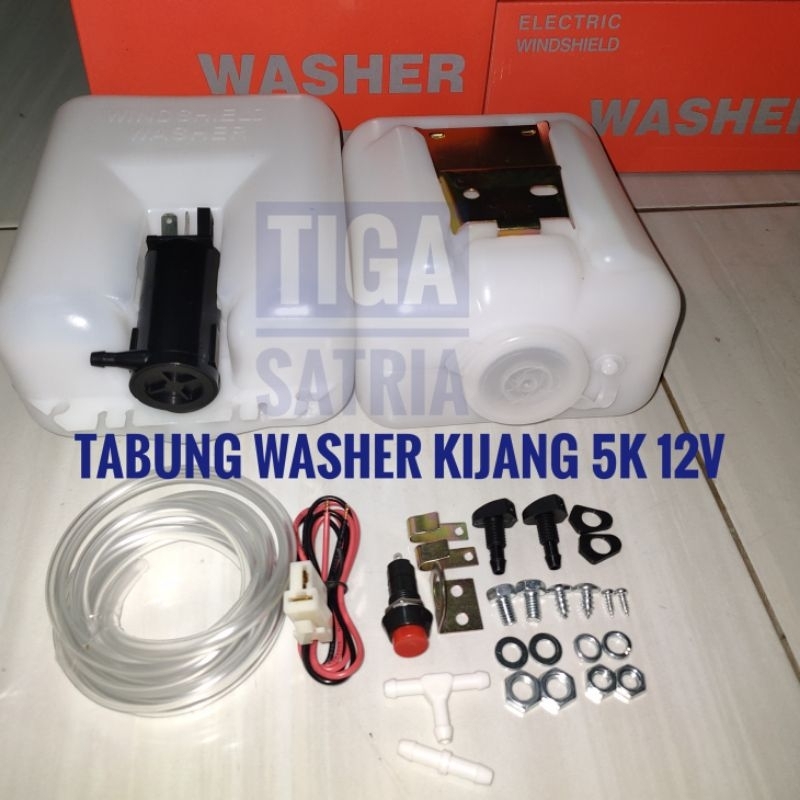 Jual Tabung air wiper tabung washer kijang / universal 12v | Shopee ...