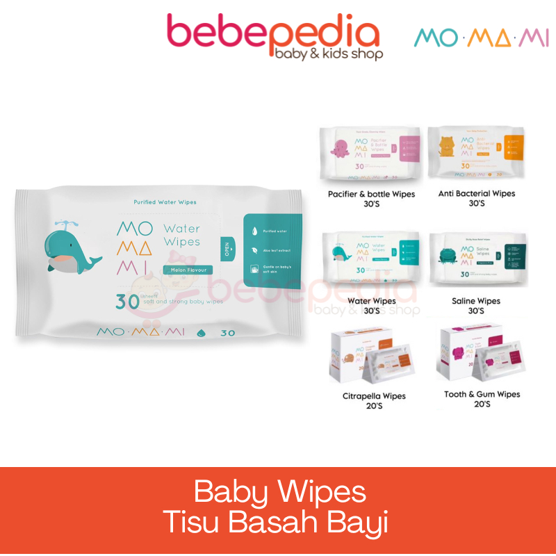 Jual Momami Baby Wipes / Tissue Tisu Basah Bayi Momamy | Shopee Indonesia