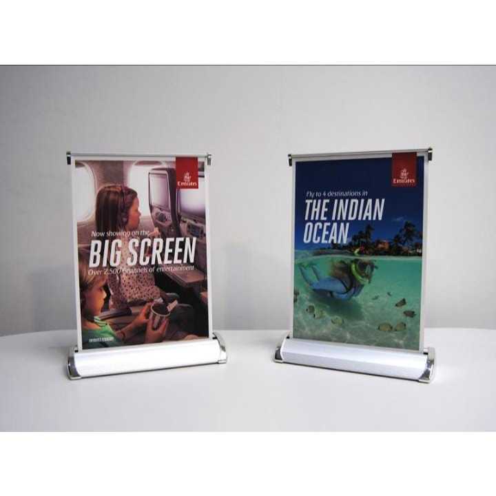 Jual ROLL UP BANNER MINI A3 BAHAN ALBATROS | Shopee Indonesia