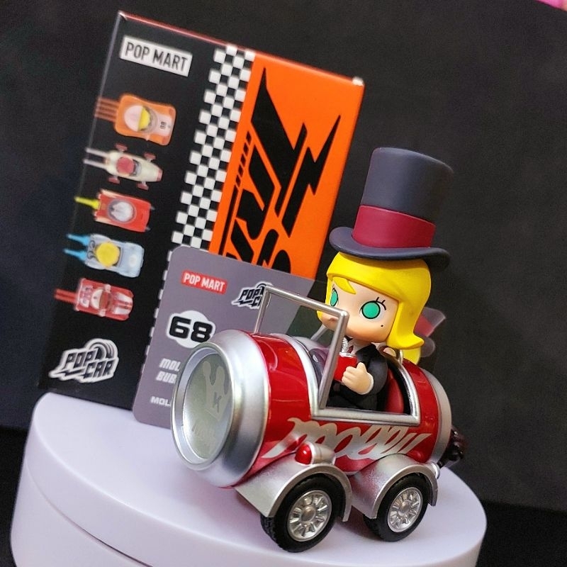 Jual Pop Mart Pop Car MOLLY Bubble Engine Super Track unsealed | Shopee ...