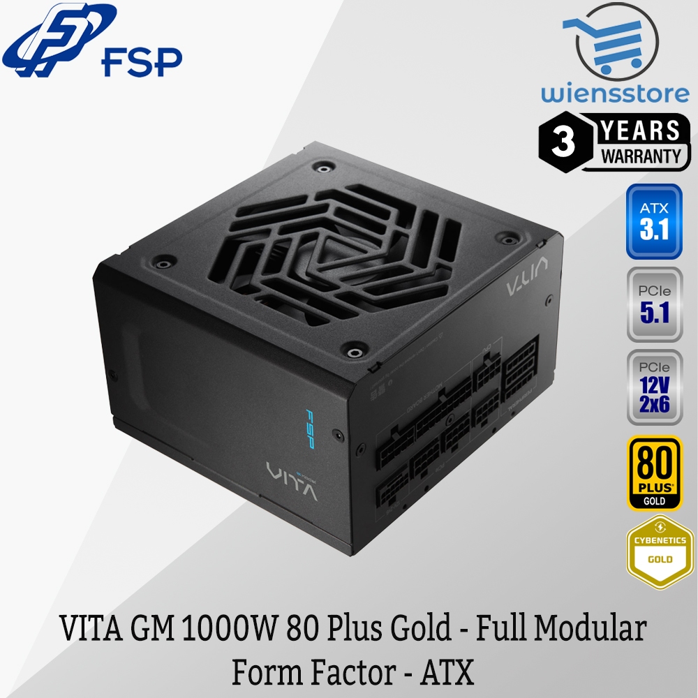 Jual FSP VITA GM 1000W PCIe Gen 5.1 ATX 3.1 Full Modular PSU Power Supply | Shopee Indonesia
