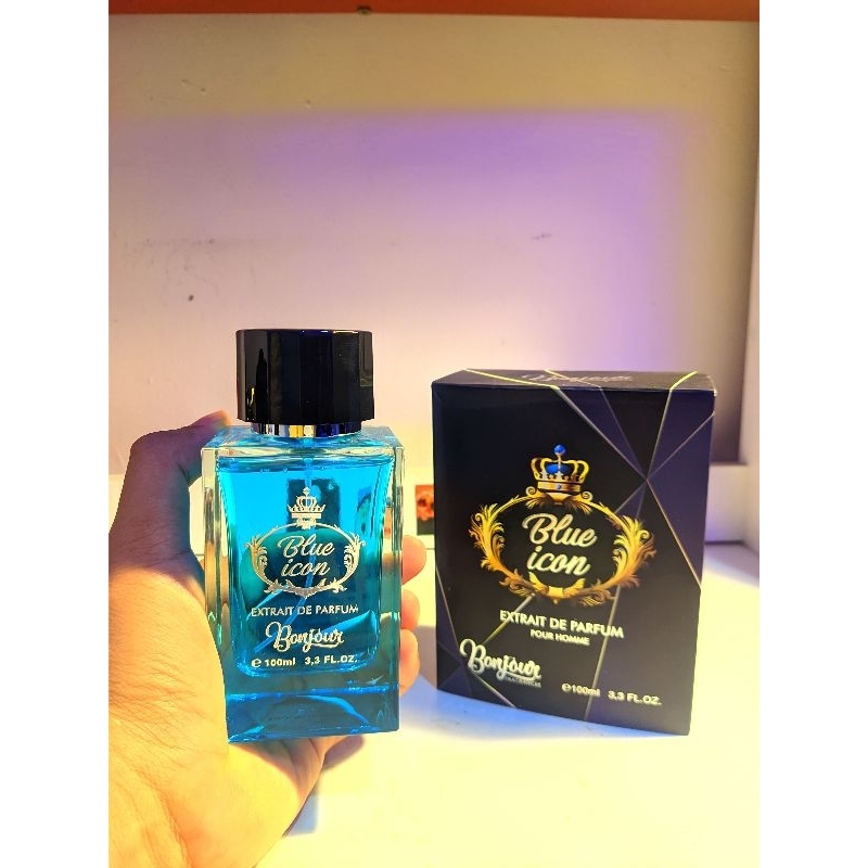 Jual Bonjour Blue Icon Extrait De Parfum Preloved | Shopee Indonesia