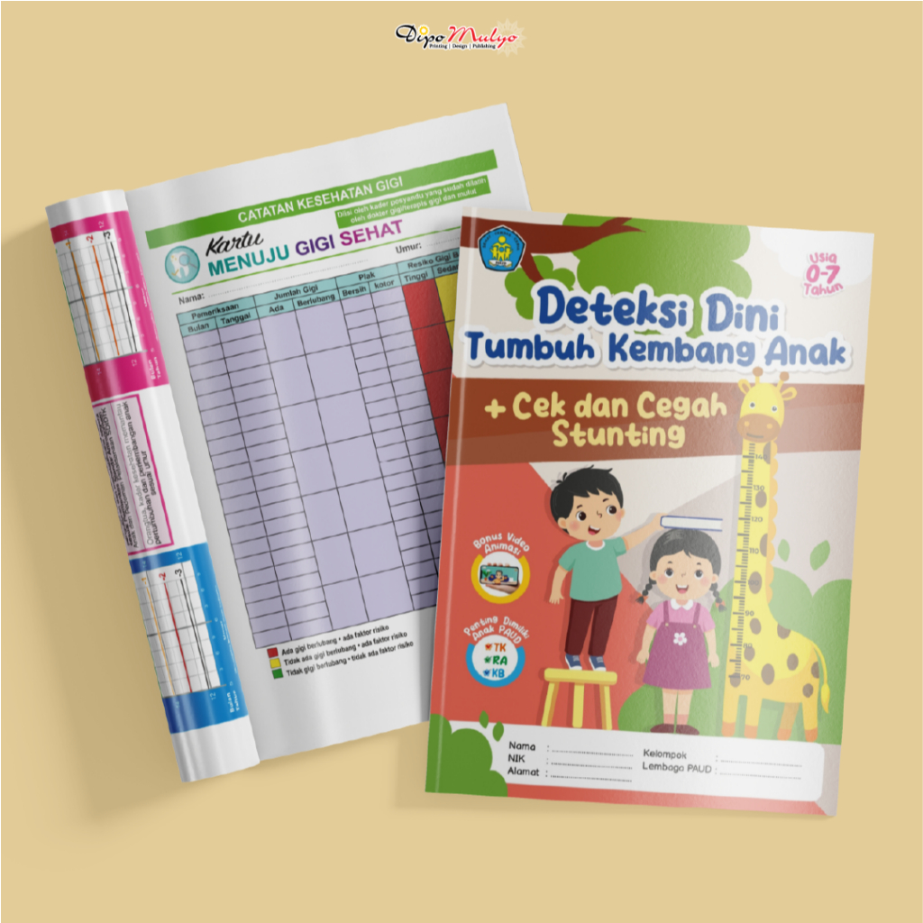 Jual Buku Posyandu Buku Deteksi Dini Tumbuh Kembang Anak Usia Dini ...