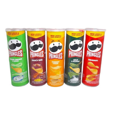 Jual PRINGLES Potato Chips 102gr Ukuran BESAR/1pcs | Shopee Indonesia
