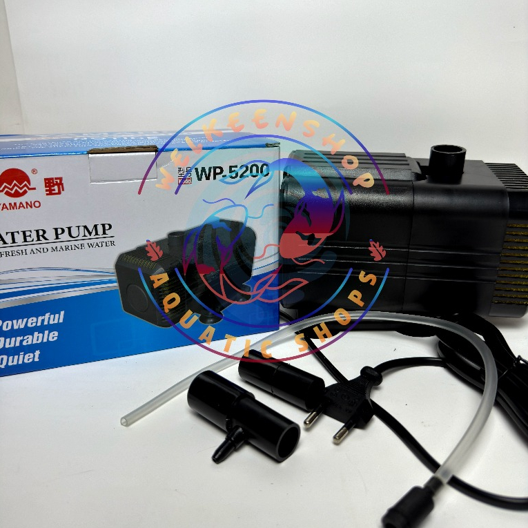 Jual Yamano WP-5200 Yamano WP 5200 Pompa Aquarium Pompa Kolam Pompa Hidroponik Pompa Celup ...