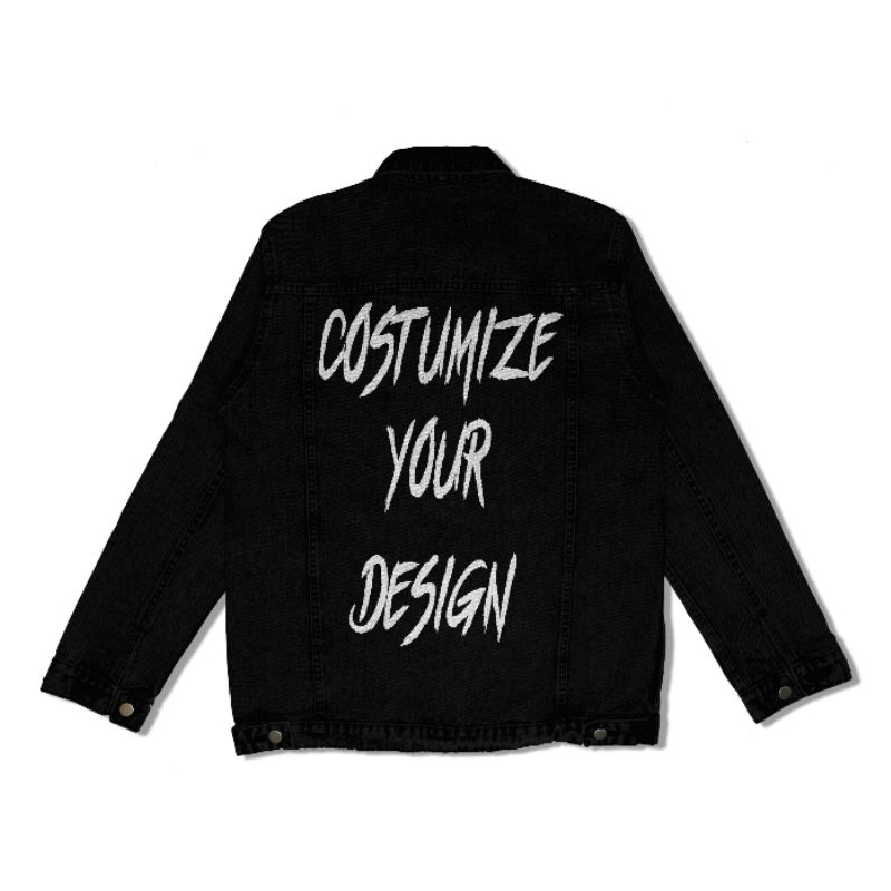 Jual CUSTOM JAKET JEANS LUKIS - DENIM LUKIS CUSTOM DESAIN GAMBAR ...