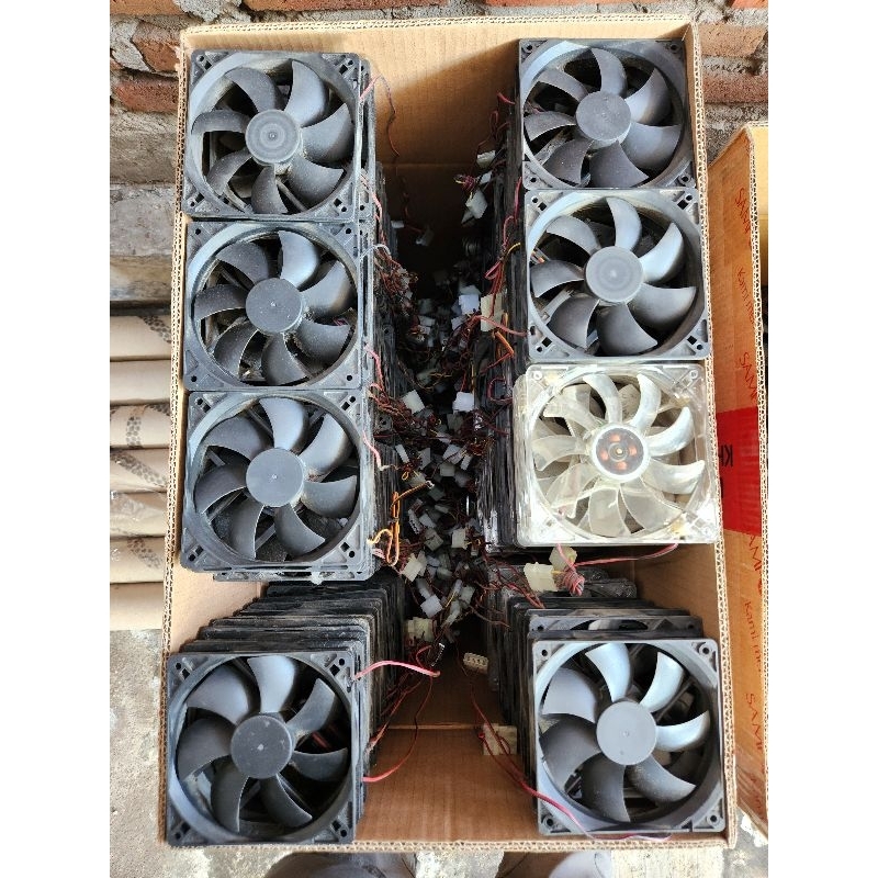 Jual fan case 12cm copotan fan casing satuan normal tes | Shopee Indonesia