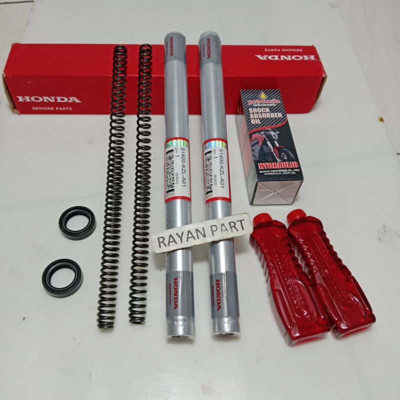 Jual As shock depan kzl genio CBS genio CBS sok+per+sil+oli komplit ...