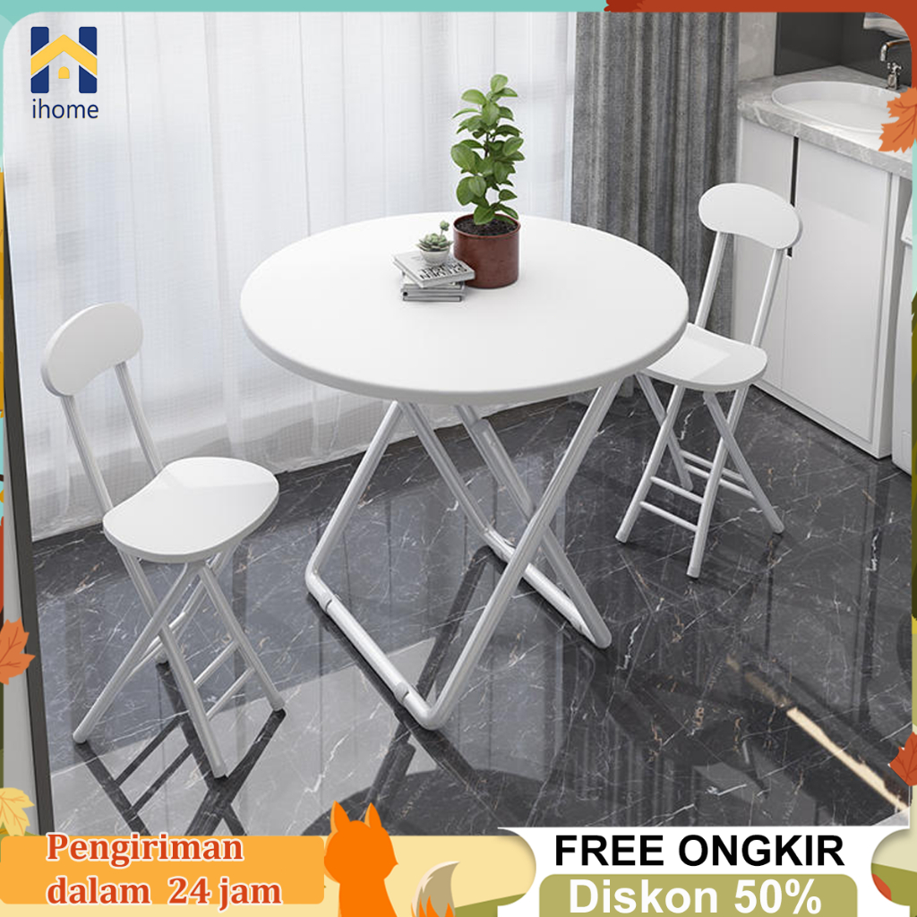 Jual IH Meja Lipat Minimalis Meja Makan Lipat Meja Lipat Kayu Meja Makan Portable Meja Lipat ...