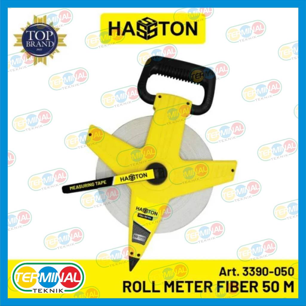 Jual Hasston Prohex Roll Meter Fiber Mdl. Stang 50m (3390-050) | Shopee ...