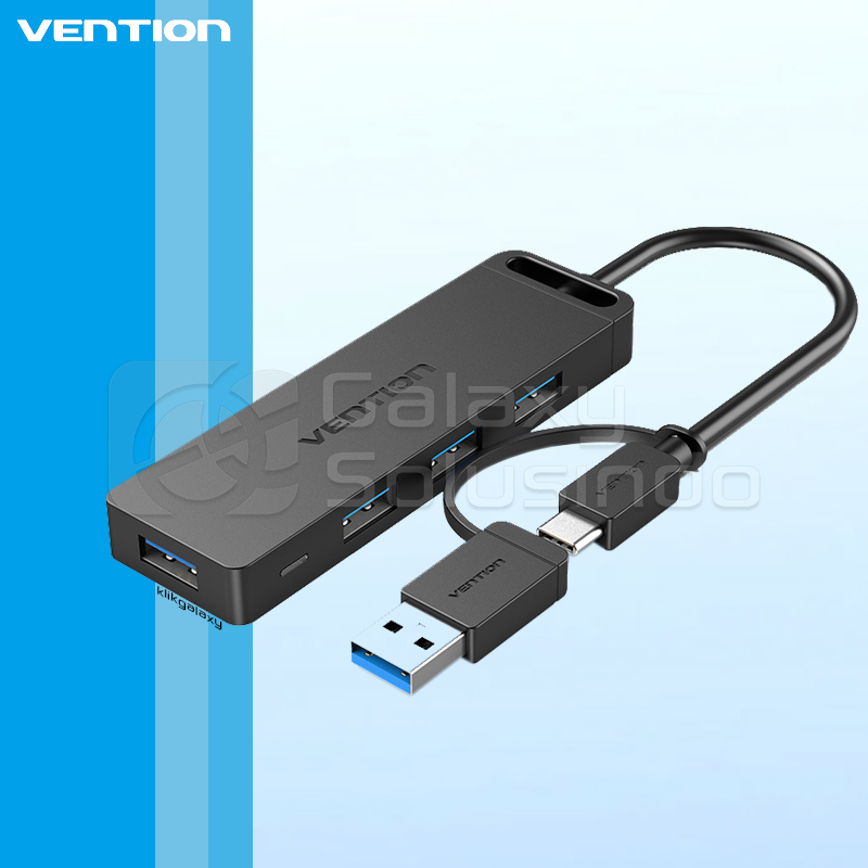Jual VENTION CHT USB Type-A Type-C 2in1 TO 4 Port USB HUB | Shopee ...