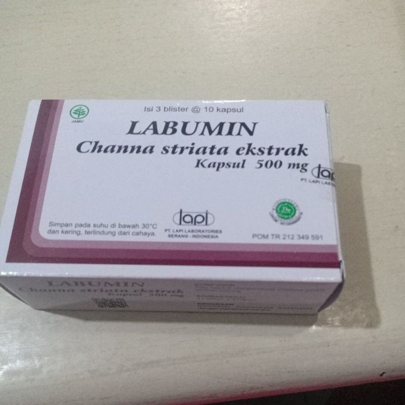 Jual Labumin 30 Kapsul - Albumin Extrak Ikan Gabus Meningkatkan Daya ...