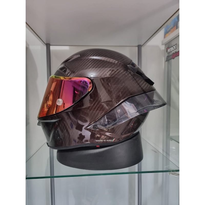 Jual Helm agv pista gprr iridium red Carbon | Shopee Indonesia