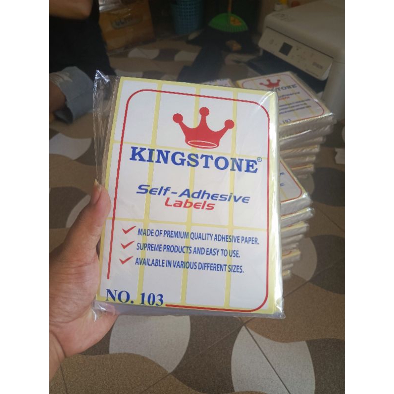 Jual Label Nama / Label 103 Merk KINGSTONE | Shopee Indonesia