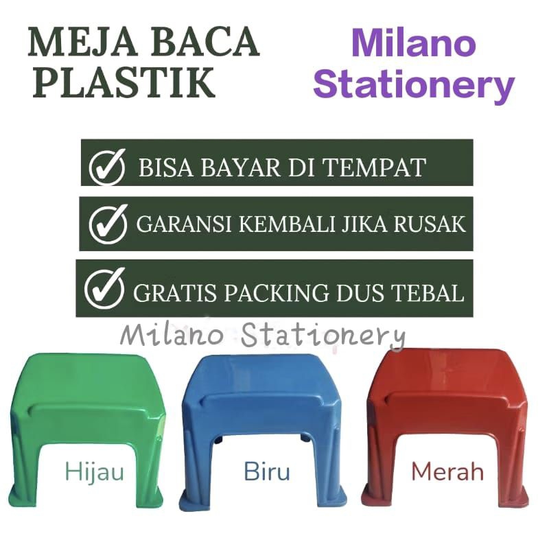 Jual Meja ngaji berbahan plastik. ringan, awet dan hemat tempat ...