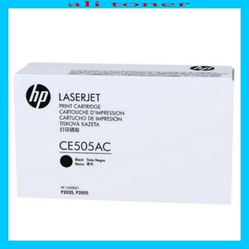 Jual TONER LASERJET HP 05AC (CE505AC) BLACK ORIGINAL | Shopee Indonesia