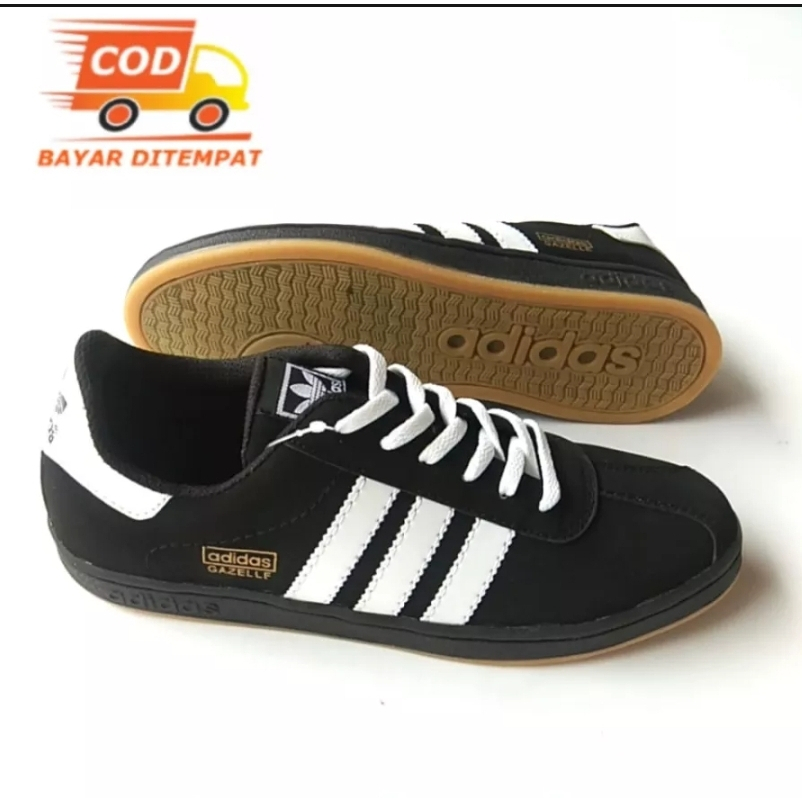 Jual DISKON SEPATU ADIDA5 GAZELLE HAMBURG HITAM PUTIH, HITAM POLOS ...