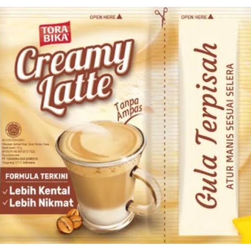 Jual Torabika Creamy Latte 10 Sachet x 25 gram | Shopee Indonesia