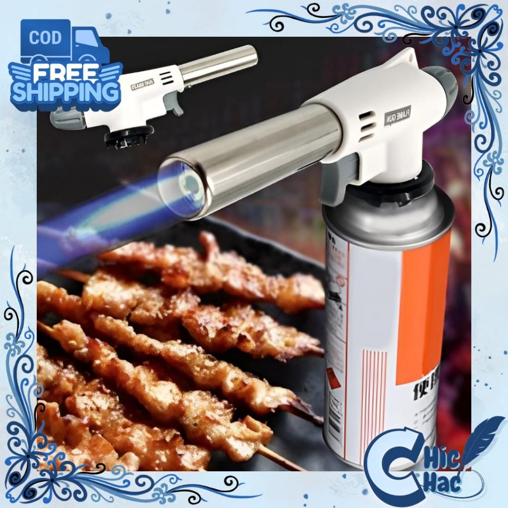 Jual Kepala Portable Gas Torch Flame / Gun Butane Blow Torch Gun / Pemantik Api Otomatis Murah ...