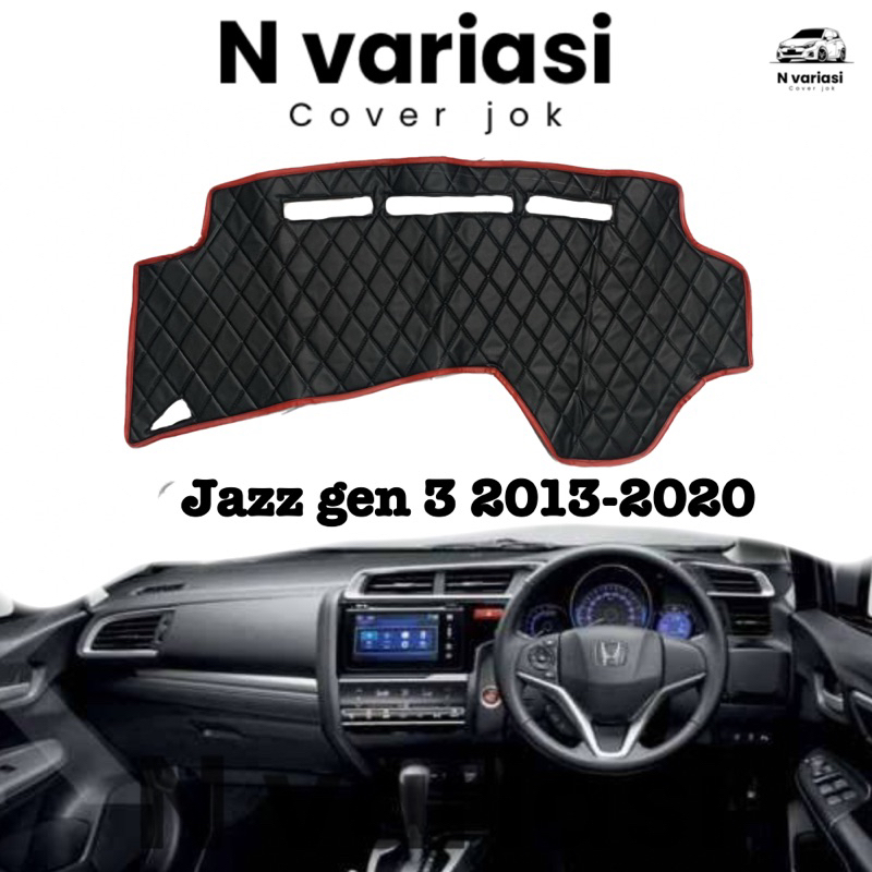 Jual Alas Dashboard kulit sintetis Honda Jazz Gen 3 (2013-2020) motif ...