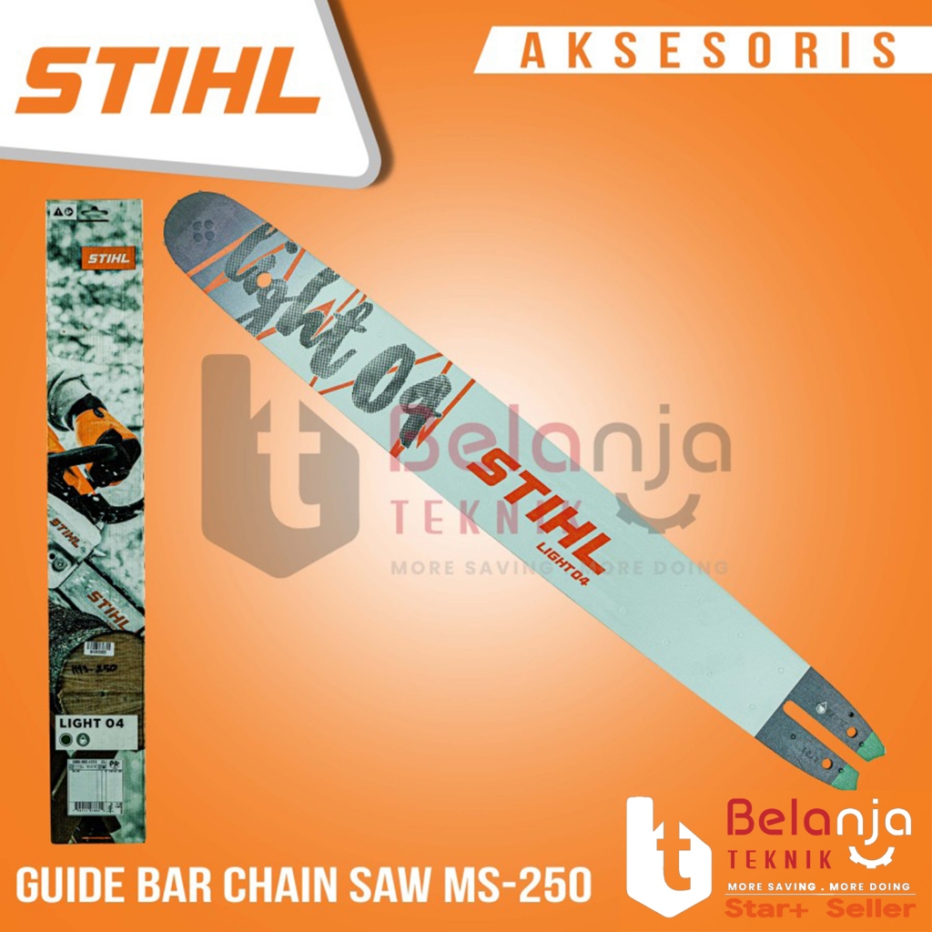 Jual STIHL Guide Bar MS 250 MS250 20 Inch Bar Mesin Gergaji Potong Kayu Chainsaw 20" In | Shopee ...