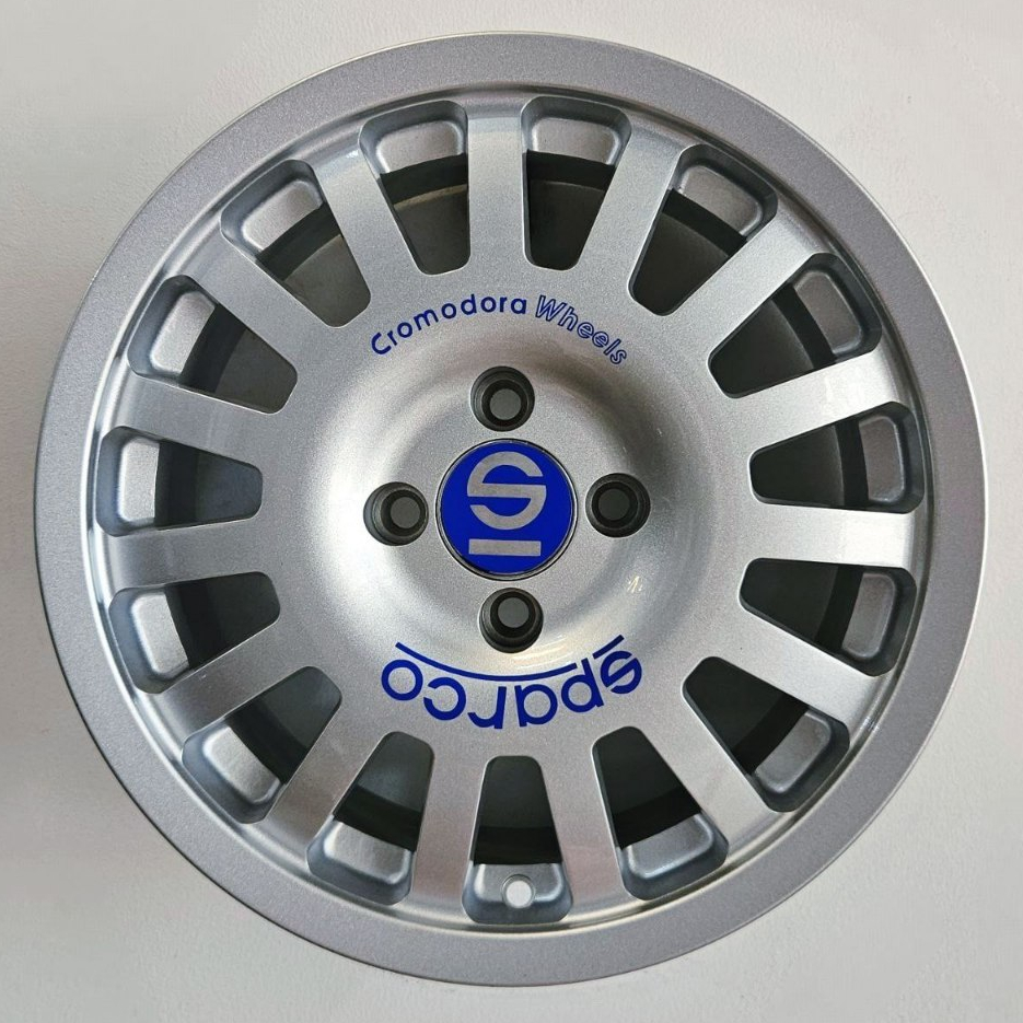 Jual VELG MOBIL REP. SPARCO CROMODORA R15 x 7 4H 100 ET 38 SILVER ...