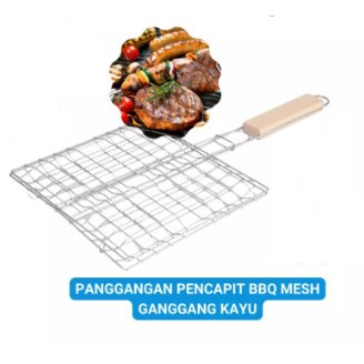 Jual Panggangan Ikan JUMBO / Panggangan Japit Kawat Stainless ...