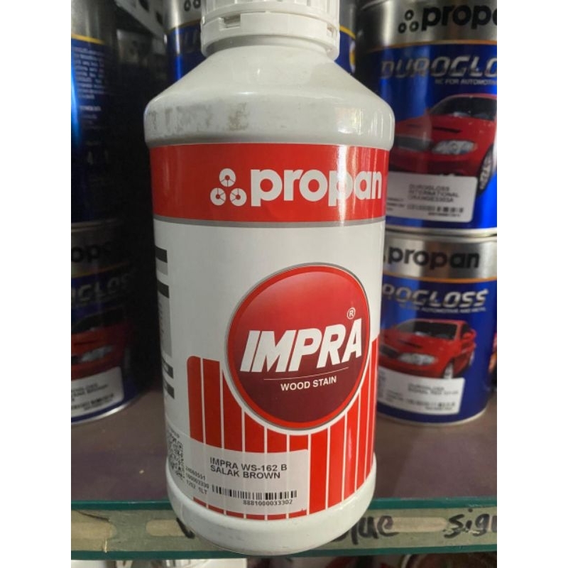 Jual impra-wood stain-162 B-salak brown-1liter | Shopee Indonesia