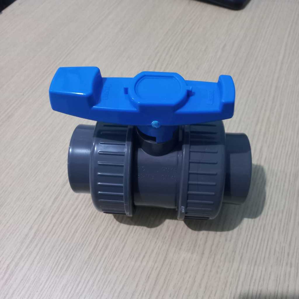 Jual Ball Valve PVC Boost 1,5 inch Model Socket (Stop Kran air model ...
