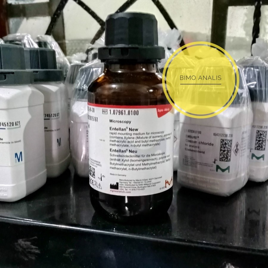 Jual ENTELLAN NEW FOR MICROSCOPY 100ML MERCK 107961 / MERCK ENTELLAN ...