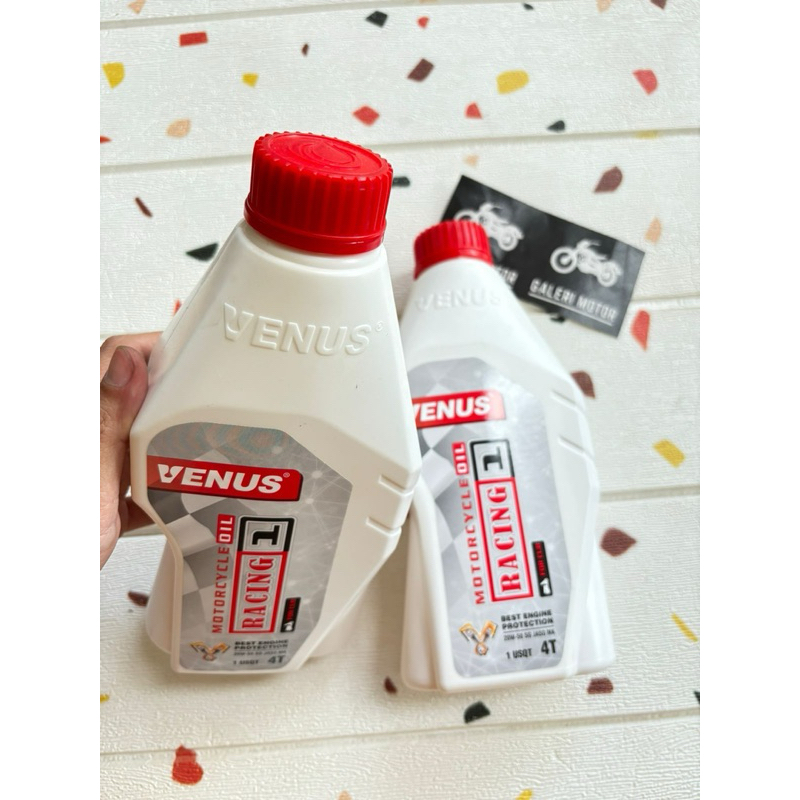Jual 1 Liter oli venus 1 4t 20w-50 jaso ag 1000ml oli venus bebek 4t ...