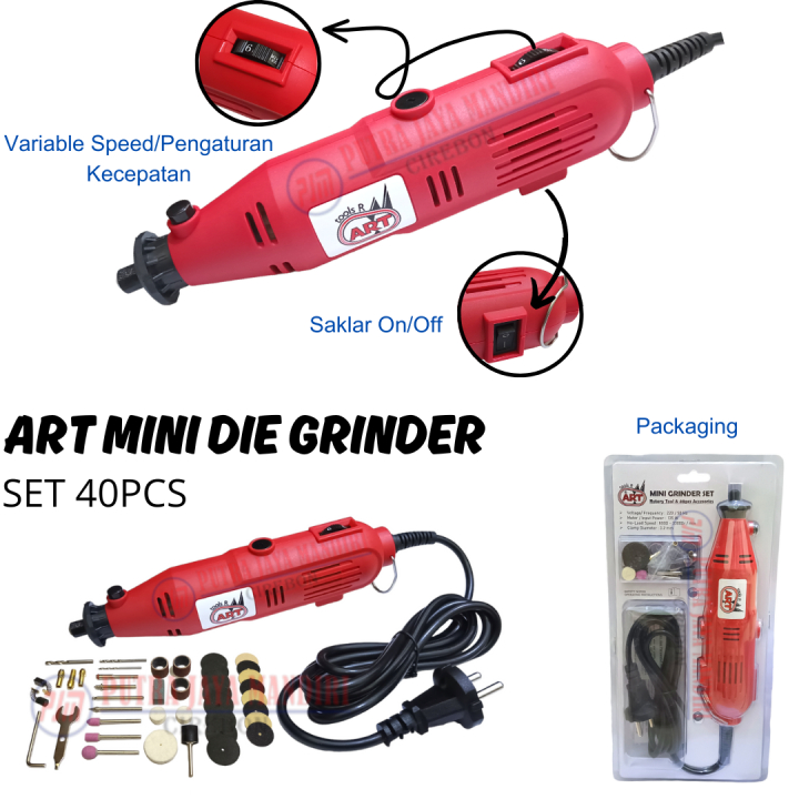 Jual ART Mini Grinder / Mini Bor / Mini Grinda Set 60 Pc Rechargeable ...
